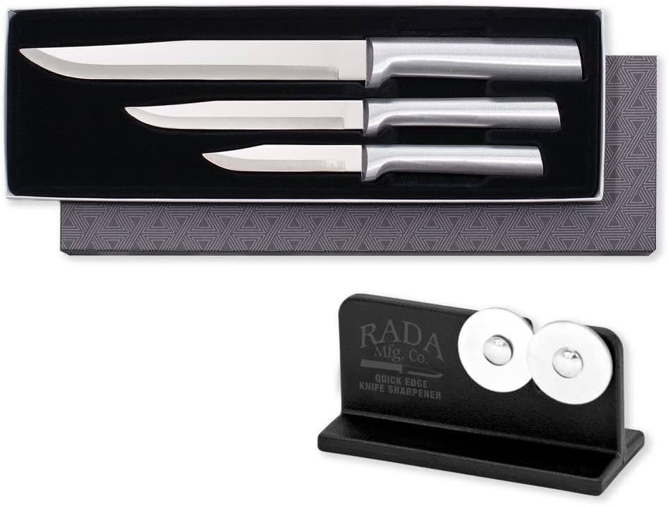 Amazon.com: Rada Cutlery 3-Piece Paring Knife Galore Knife Gift Set ...