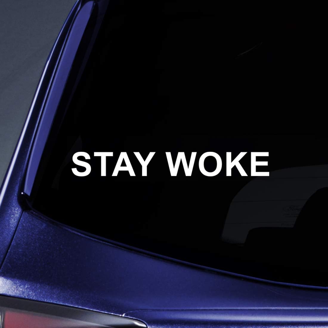 Amazon.com: Bargain Max Decals Stake Woke Sticker Decal Notebook Car ...