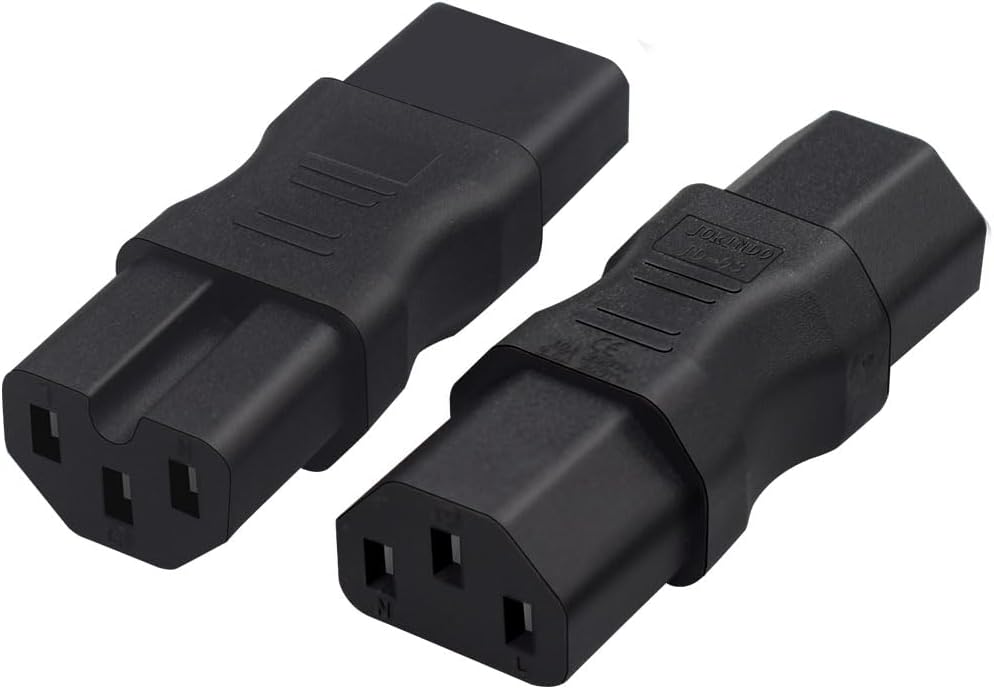 Amazon.com: JORINDO IEC320 C13 to C15 AC Power Converter,C13 3 Hole ...