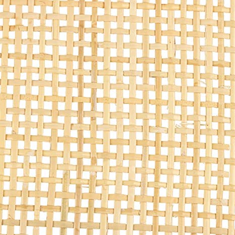 Amazon.com: 18" Width Natural Rattan Square Webbing, Radio Weave ...