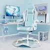 Amazon.com: Homall Gaming Chair, Video Game Chair with Footrest and ...