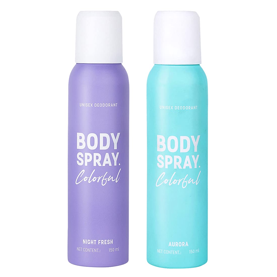 Miniso Colorful Unisex Deodorant Body Spray Perfume For Men Women ...