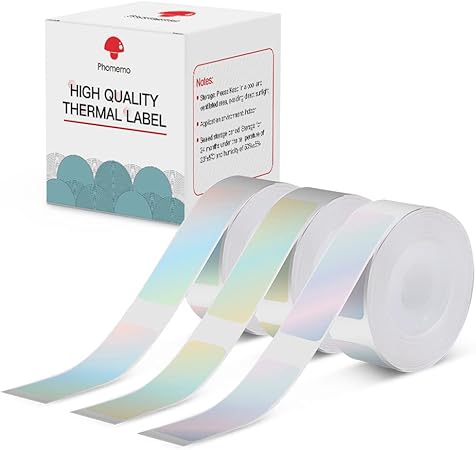 Amazon.com : Phomemo D30 D35 Q31 Q32 Q30S Q30 Label Maker Tape Black on ...