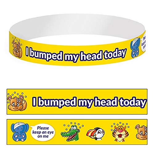 Buy 10 I Bumped My Head Today First Aid Childrens Pupils School ...