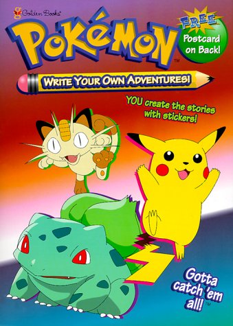 Amazon.com: Pokemon Write Your Own Adventures!: You Create the Stories ...