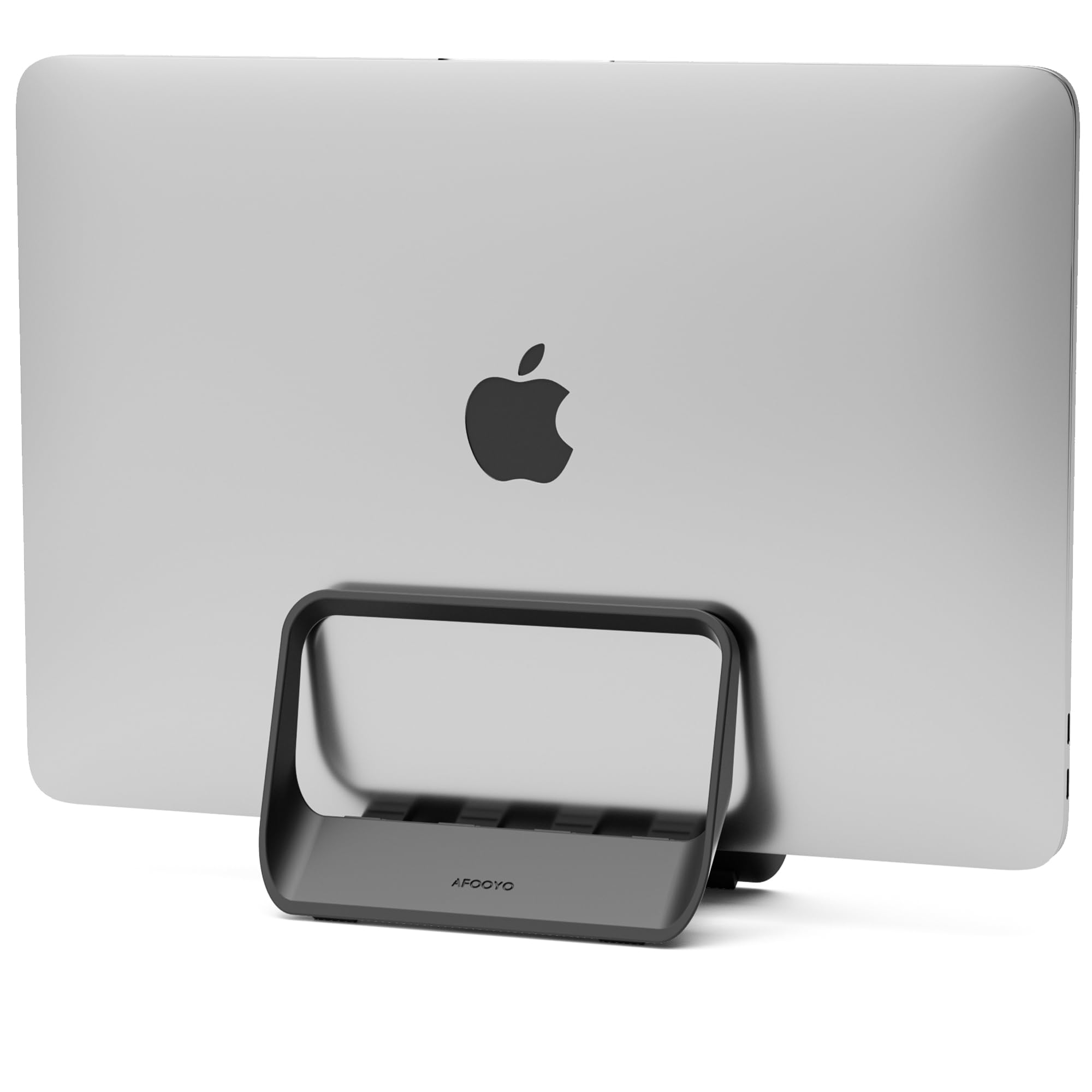 Amazon.com: AFOOYO Vertical Laptop Stand for Desk, ABS Plastic Laptop ...