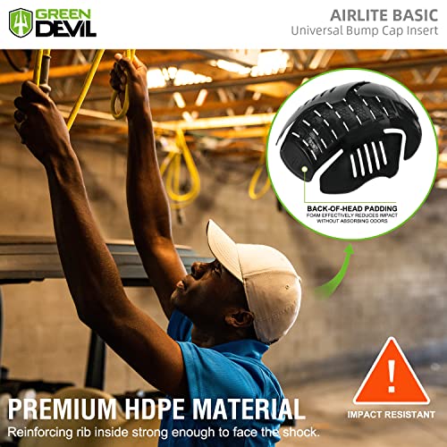 Snapklik.com : Universal Bump Cap Insert For Baseball Caps Vented ...