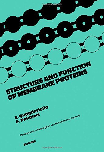 Ebook – Structure and Function of Membrane Proteins. Proceedings of the ...