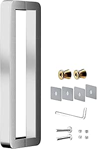 Amazon.com: SUCHETA Modern Push Pull Bar Handle,Modern Round Corner ...