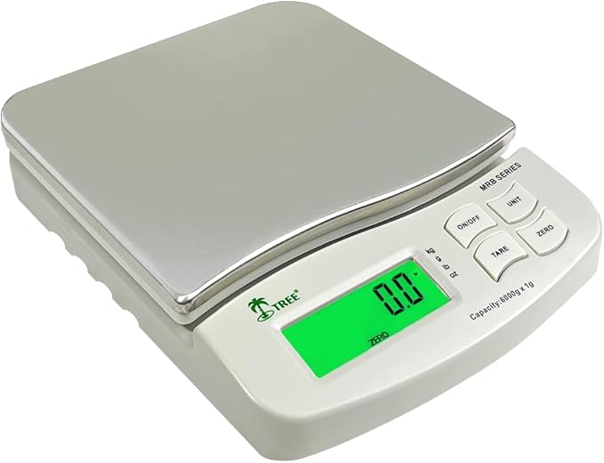Amazon.com: MRB-6000 Mid Resolution Balance Scale - 6000g x 1g - LCD ...