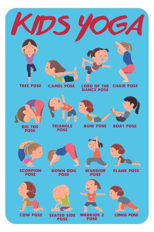 Relesh Infomedia Kids Education Poster|Kids Yoga Poster|Early Learning ...