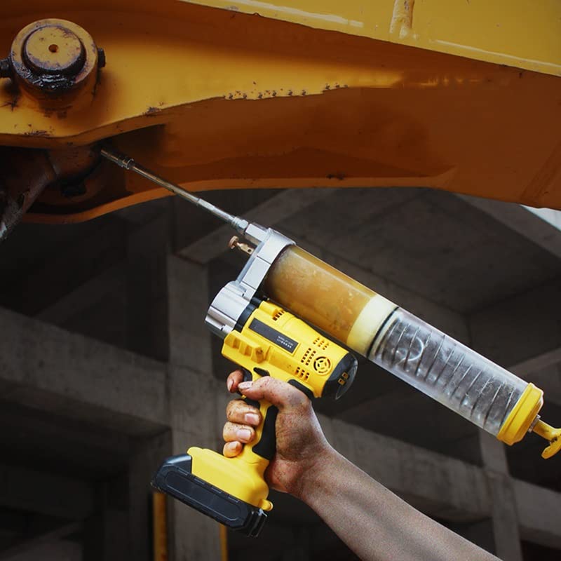 Buy ALUNYAN Cordless Grease Electric Grease with Self-Locking Device ...