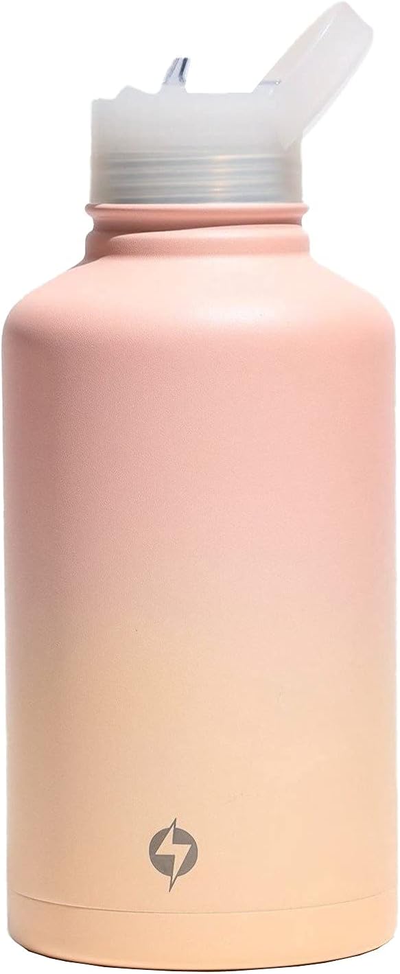 Popflex by Blogilates - 64 Oz. Insulated Water Bottle for Ice Cold ...