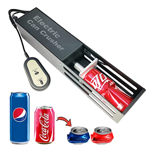 Fstcrt Electric Can Crusher for Recycling 12oz&16oz Aluminum Cans,16oz ...