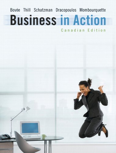 Business In Action, Canadian Edition: Bovee, Courtland L ...