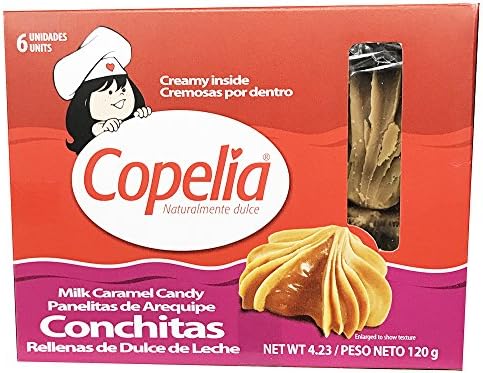 Amazon.com : Copelia Milk Caramel Candy 4.2oz Panelitas de Arequipe ...