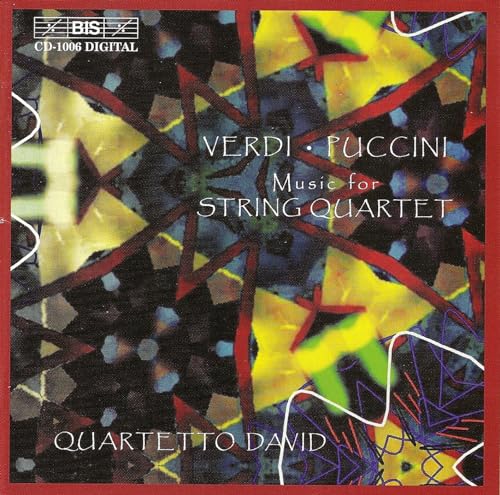 Amazon.com: Verdi / Puccini: Music for String Quartet : David Quartet ...