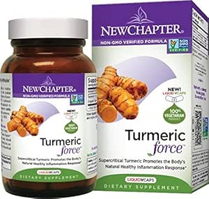 Amazon.com: New Chapter. Turmeric Force. 120 Ct. 2 Boxes: Health ...