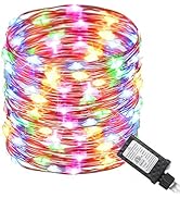 Amazon.com: Joomer Fairy String Lights 33FT 100 LEDs Plug in Fairy ...