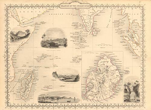Buy Indian Ocean Islands. Mauritius Seychelles Madacar MV. RAPKIN ...