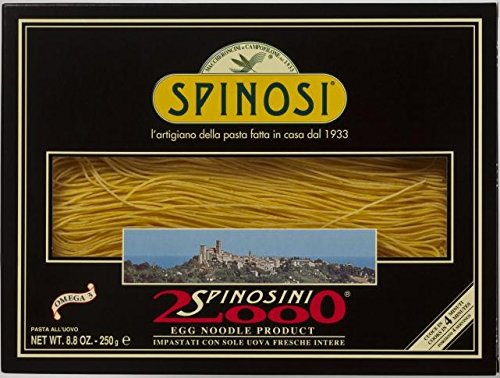 Amazon.com : Spinosi Spinosini 2000 Omega3 Pasta With Eggs - 250gr/8 ...