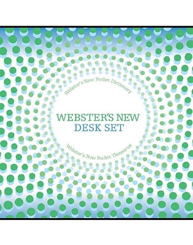 Amazon.com: Webster's New Dictionary and Thesaurus Set: 9780470383599 ...