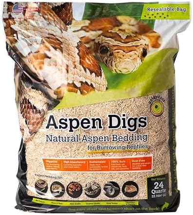 Amazon.com : Galápagos (05066) Aspen Digs® Natural Aspen Bedding for ...