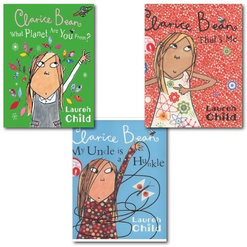 Lauren Child Clarice Bean Collection 3 Books Set,(My Uncle is a Hunkle ...