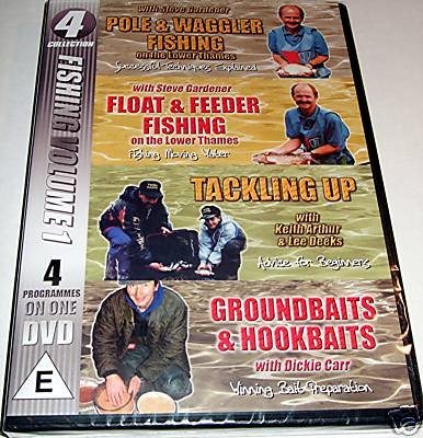 Amazon.com: 4 Fishing DVDs on 1 Disc (Vol 1) - Pole & Waggler, Float ...