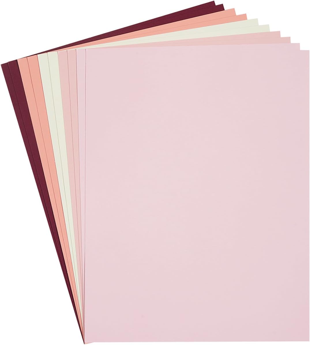 Amazon.com : 30 Sheets 8.5x11 Red Tones Cardstock Paper 250GSM Thick ...