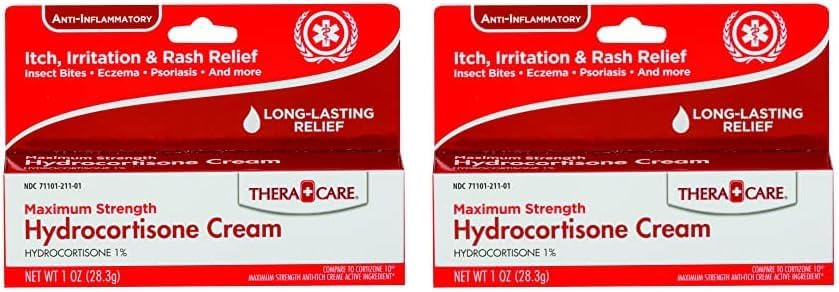 Amazon.com: Thera Care Hydrocortisone Cream | Maximum Strength OTC ...
