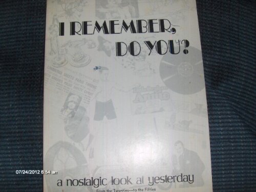 I Remember, Do You?: Murphy, Elizabeth Taft: Amazon.com: Books