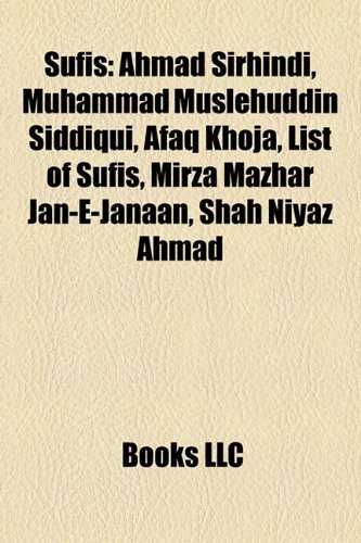 Amazon.co.jp: Sufis: Ahmad Sirhindi, Muhammad Muslehuddin Siddiqui ...