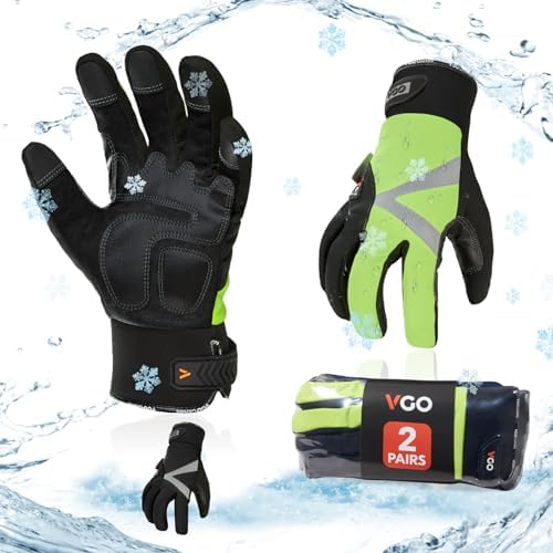Vgo... 2-Pairs -4℉ or Above 3M Thinsulate C100 Lined High Dexterity ...