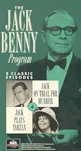 Amazon.com: Jack Benny Program Volume 4: On Trial For Murder/Jack Plays Tarzan (TV show) [VHS ...