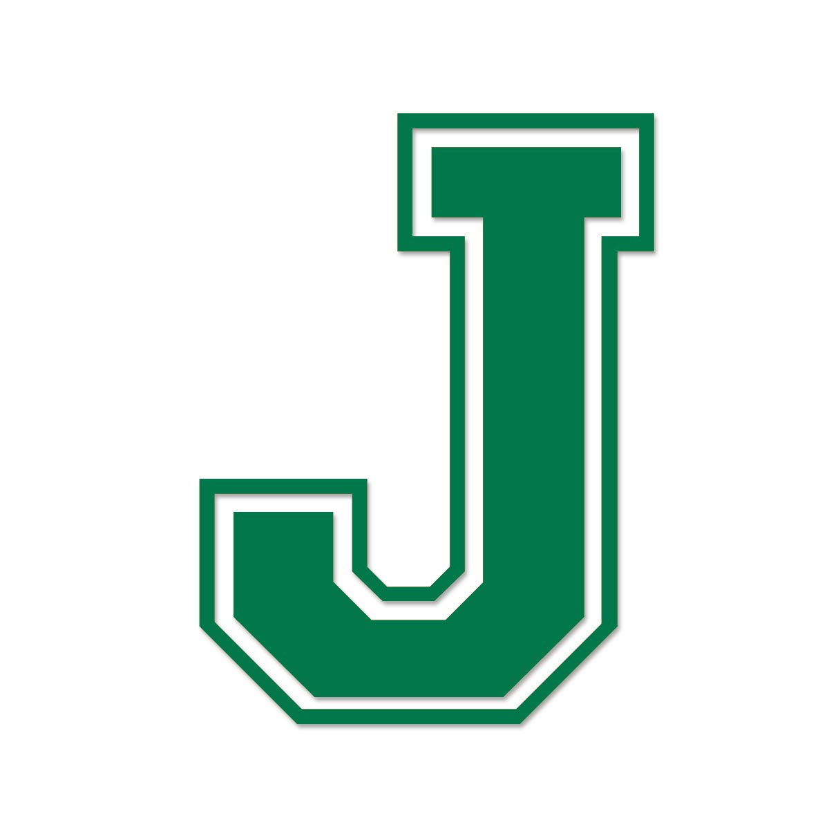 The Letter J In Green