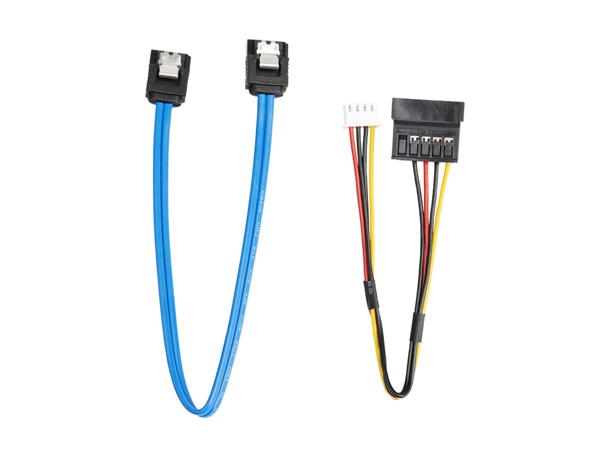 Amazon.com: ONWOTE Sata Cable and Power Cable for Hard Drive ...