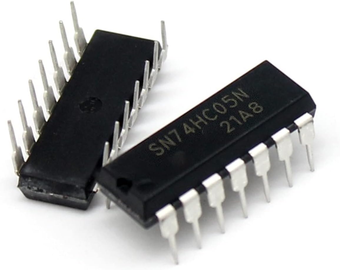 Amazon.co.jp: 10 個 SN74HC05N 74HC05 DIP-14 集積回路ロジック IC 六角インバータオープンドレイン ...