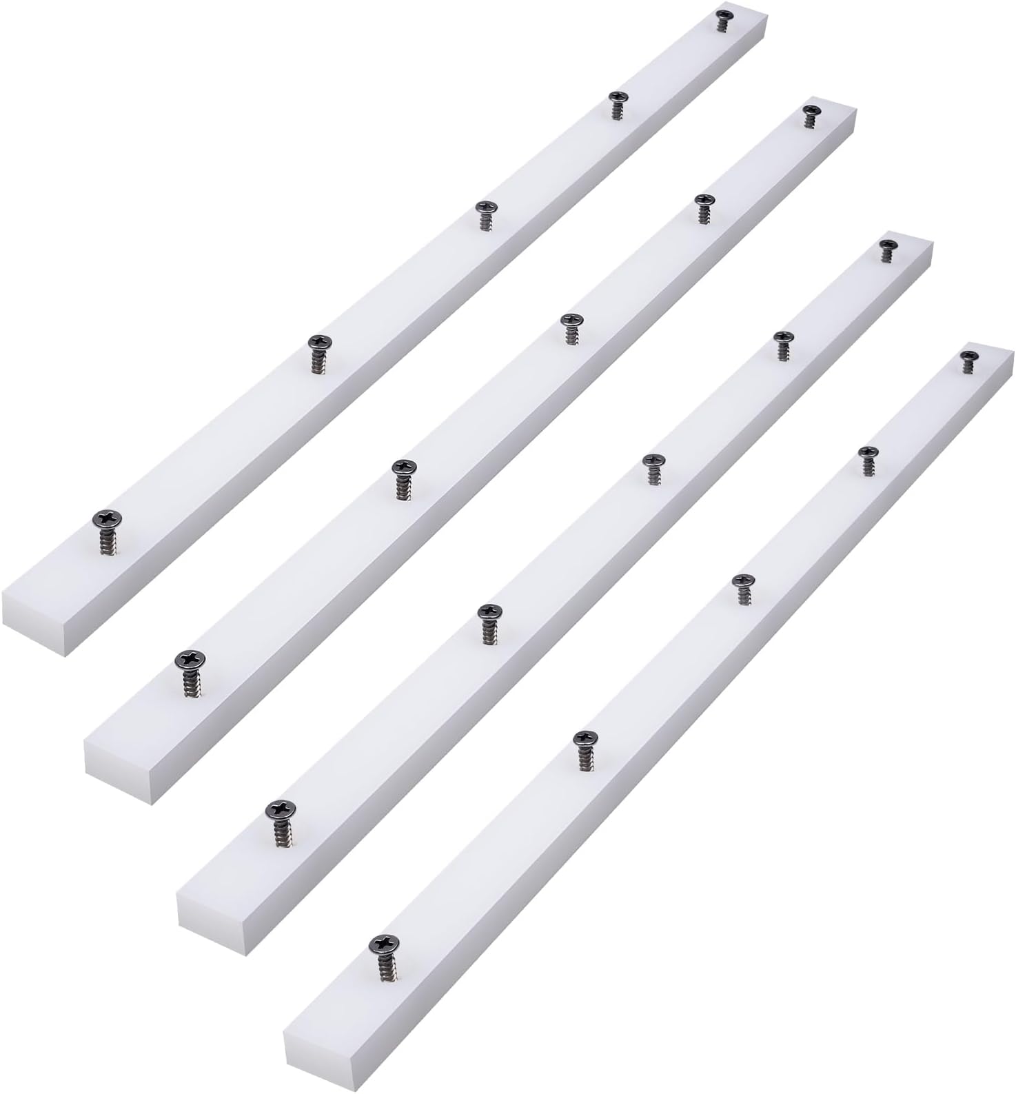 Happara UHMW Crosscut Sled For Table Saw Sled Miter Bars, 3/4" X 2/5" X ...