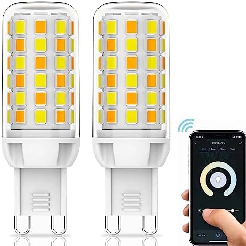 G9 LED Bulbs Dimmable, Wifi Smart Light Bulb, Alexa Smart Bulb 3W 320LM ...