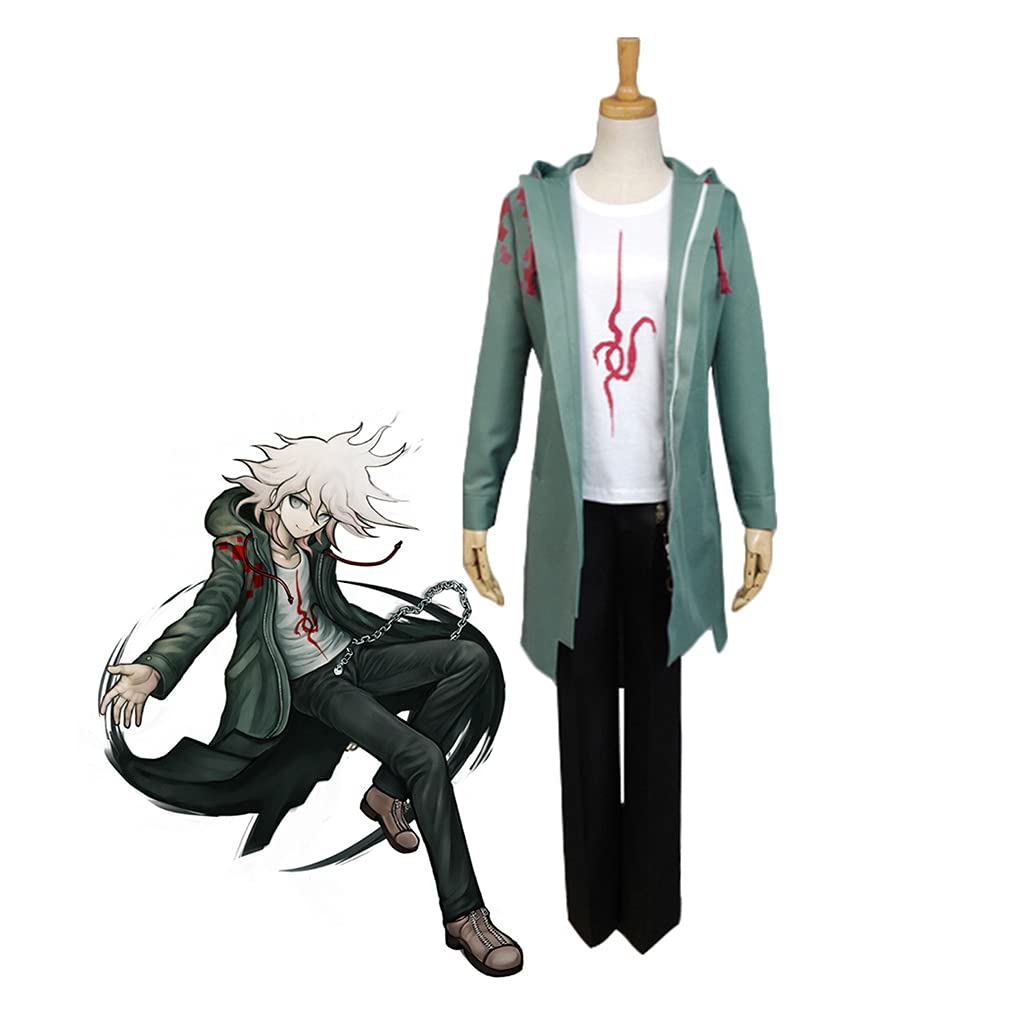 Buy CGBF-Nagito Komaeda Cosplay Costume Anime Danganronpa 2 Uniform ...