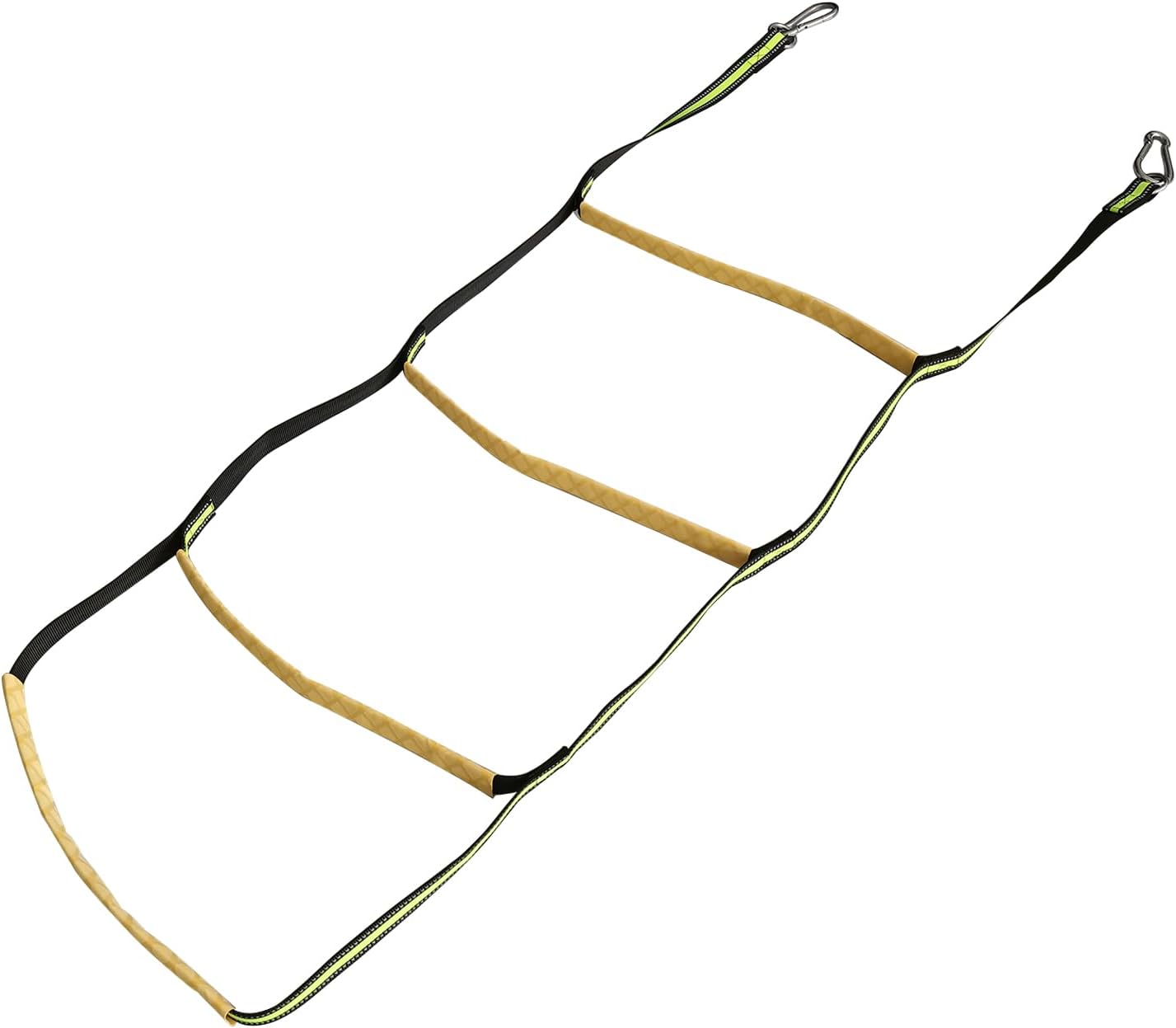 Amazon.com: ISURE MARINE 4 Step Boat Rope Ladder,Assist Boat Folding ...