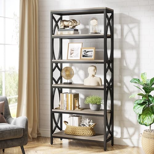 Amazon.com: Tribesigns 6-Tier Bookcase, 70-Inch Tall Freestanding ...