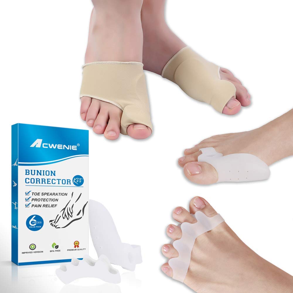 Bunion Corrector Kit - Toe Separators & Toe Spacers Straighteners ...