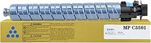 Amazon.com: MPC5501 Compatible Toner Cartridge for Ricoh 841582 841453 841454 841455, High Yield ...