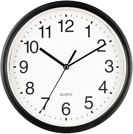 Amazon.com: 6 Inch Silent Wall Clocks Battery Operated, Non-Ticking ...