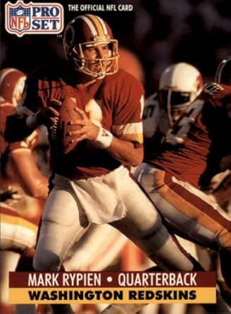 Amazon.com: 1991 Pro Set Football Card #322 Mark Rypien : Collectibles ...
