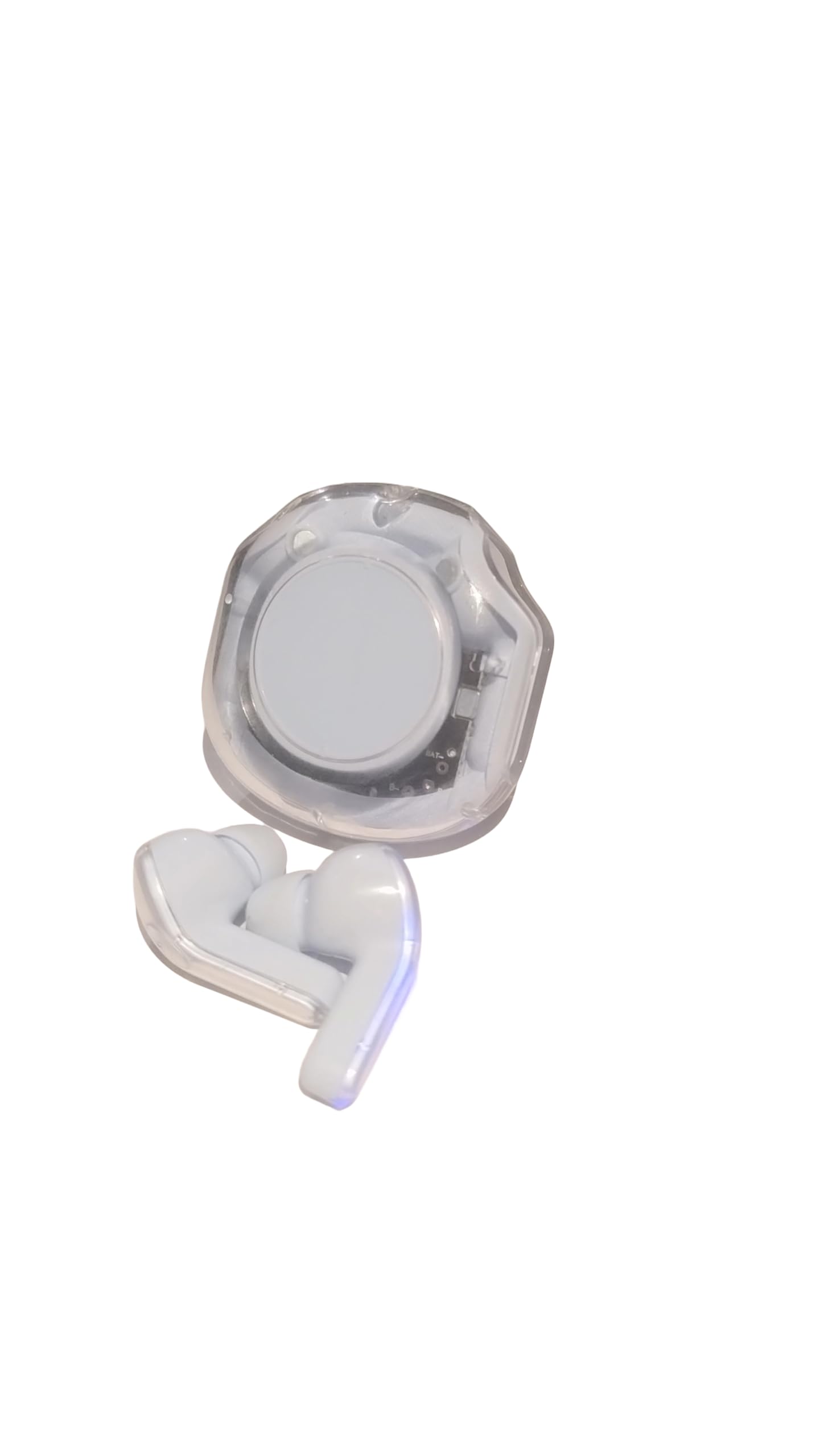 Ultrapods 2 pro TWS Earbud, Bluetooth Earbuds with Display, Transparent ...