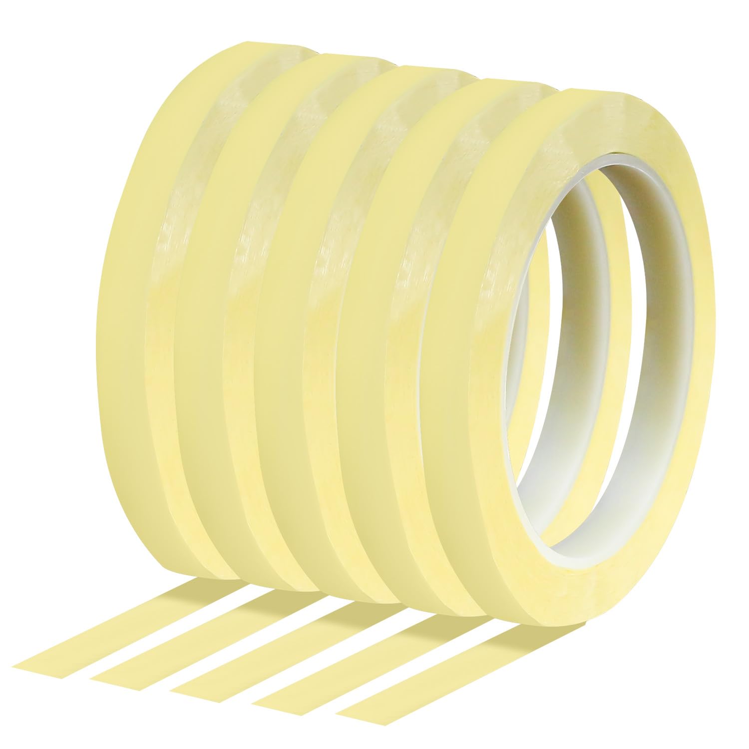 Snapklik.com : Qimoo 5 Rolls 2/5" Whiteboard Tape Line 10mm Thin Dry ...