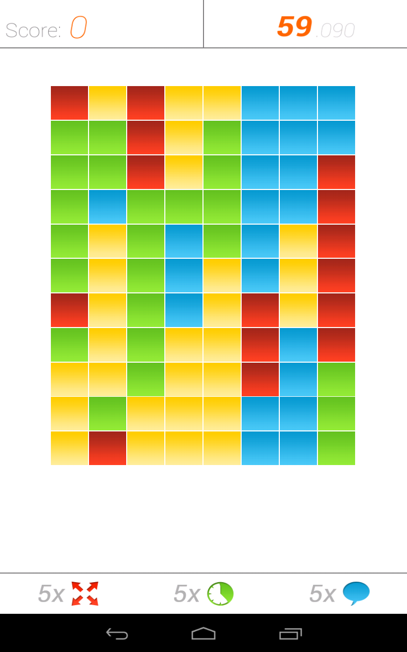 The Square - free color puzzle game, match biggest square spot. Fast ...